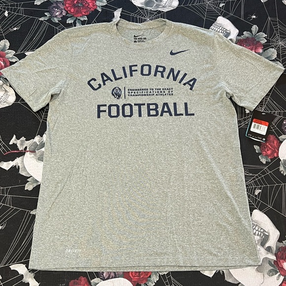 Nike | Shirts | Nwt 25 Nike Drifit University Of Cal Berkeley Golden ...